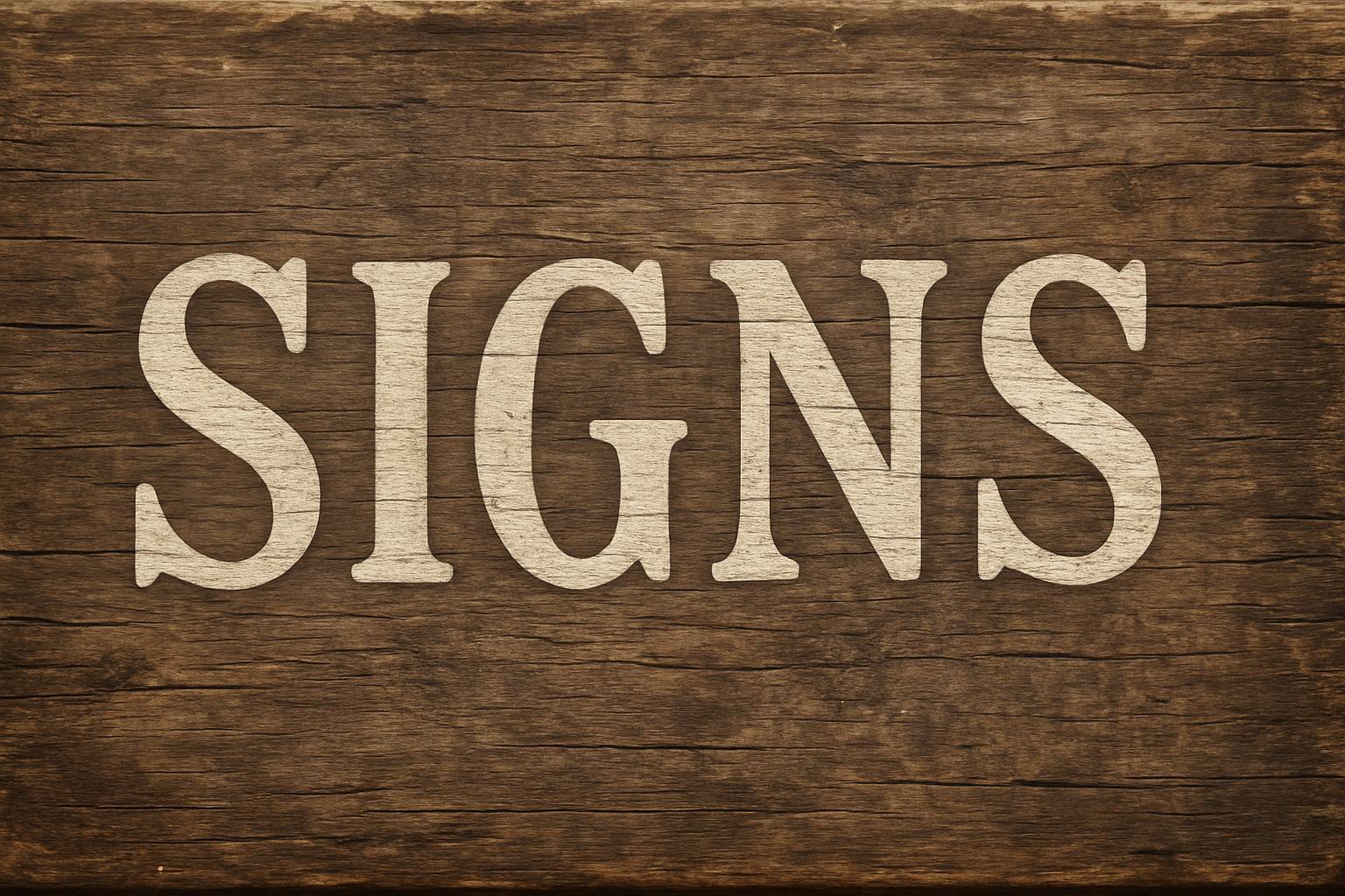 Signs - Perfectly Imperfect Wood Work Company